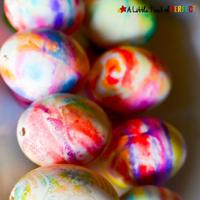 easy easter egg decorating for kids