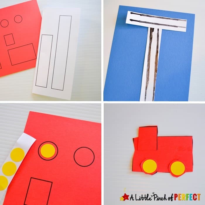 Letter of the Week A-Z Series: T is for Train Activities for Kids - A ...