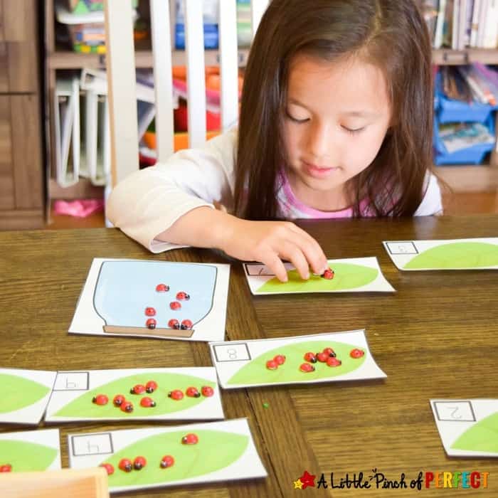 Catch a Bug Math Activity and Free Printable - A Little Pinch of Perfect