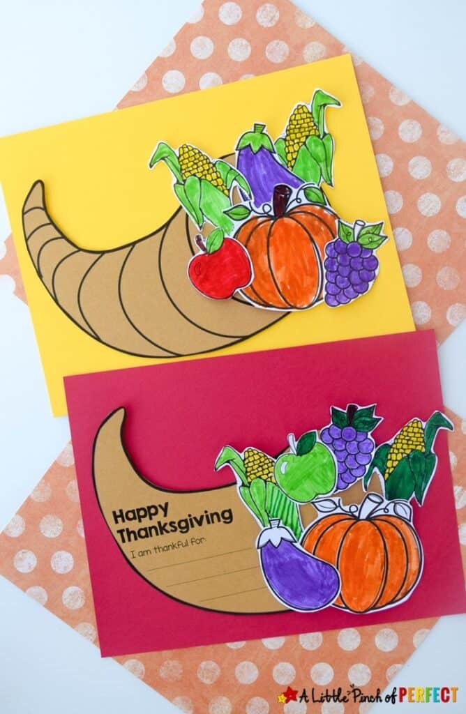 free printable horn of plenty coloring pages