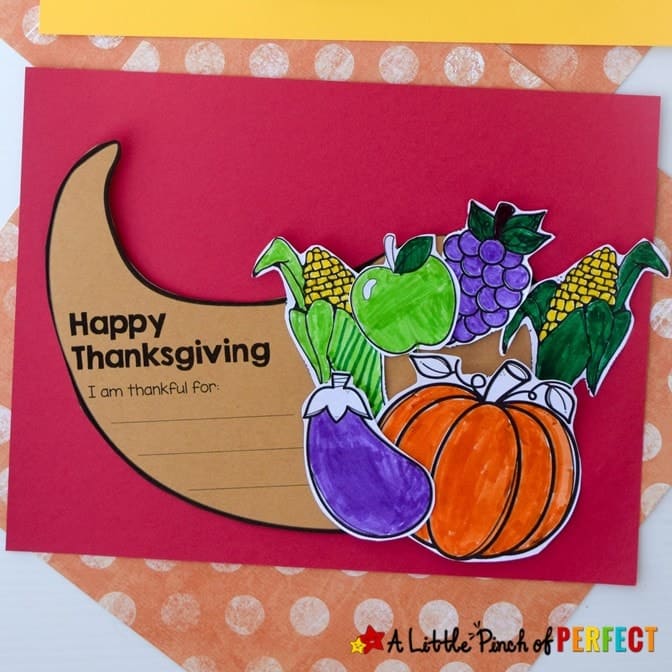 free printable horn of plenty coloring pages