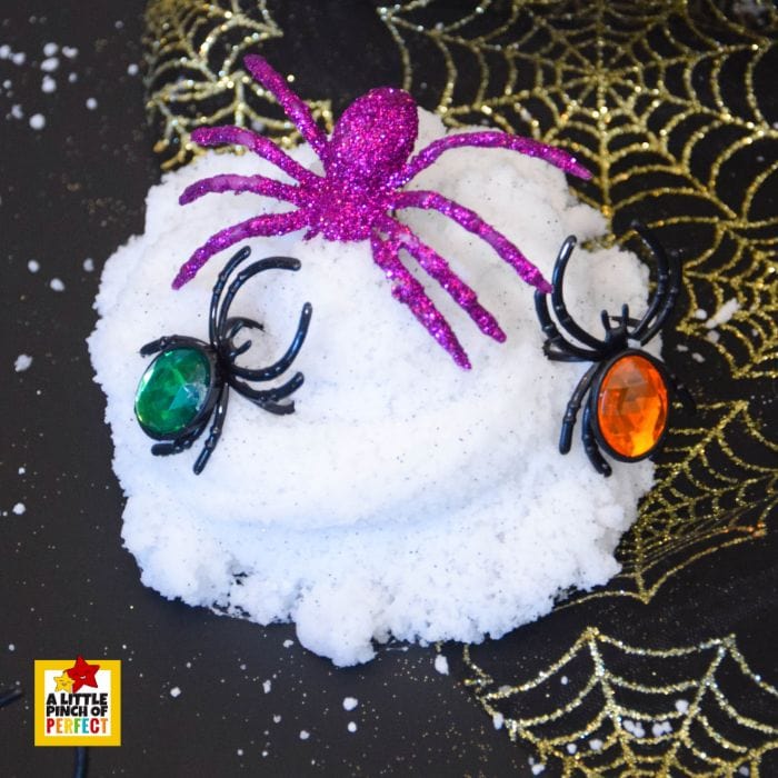 Spiderweb Slime Recipe: The Spookiest Halloween Slime for Kids - A ...