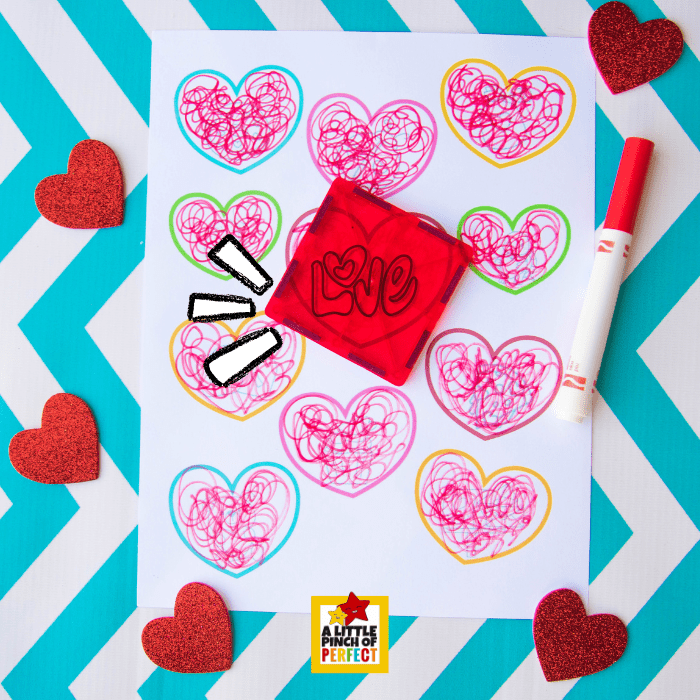 Valentine Secret Message Activity for Kids – Color, Reveal & Find ...